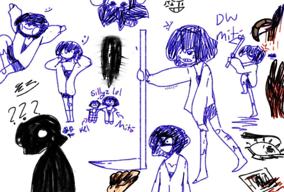 OMORI OC BLOOD WARNING - ibisPaint