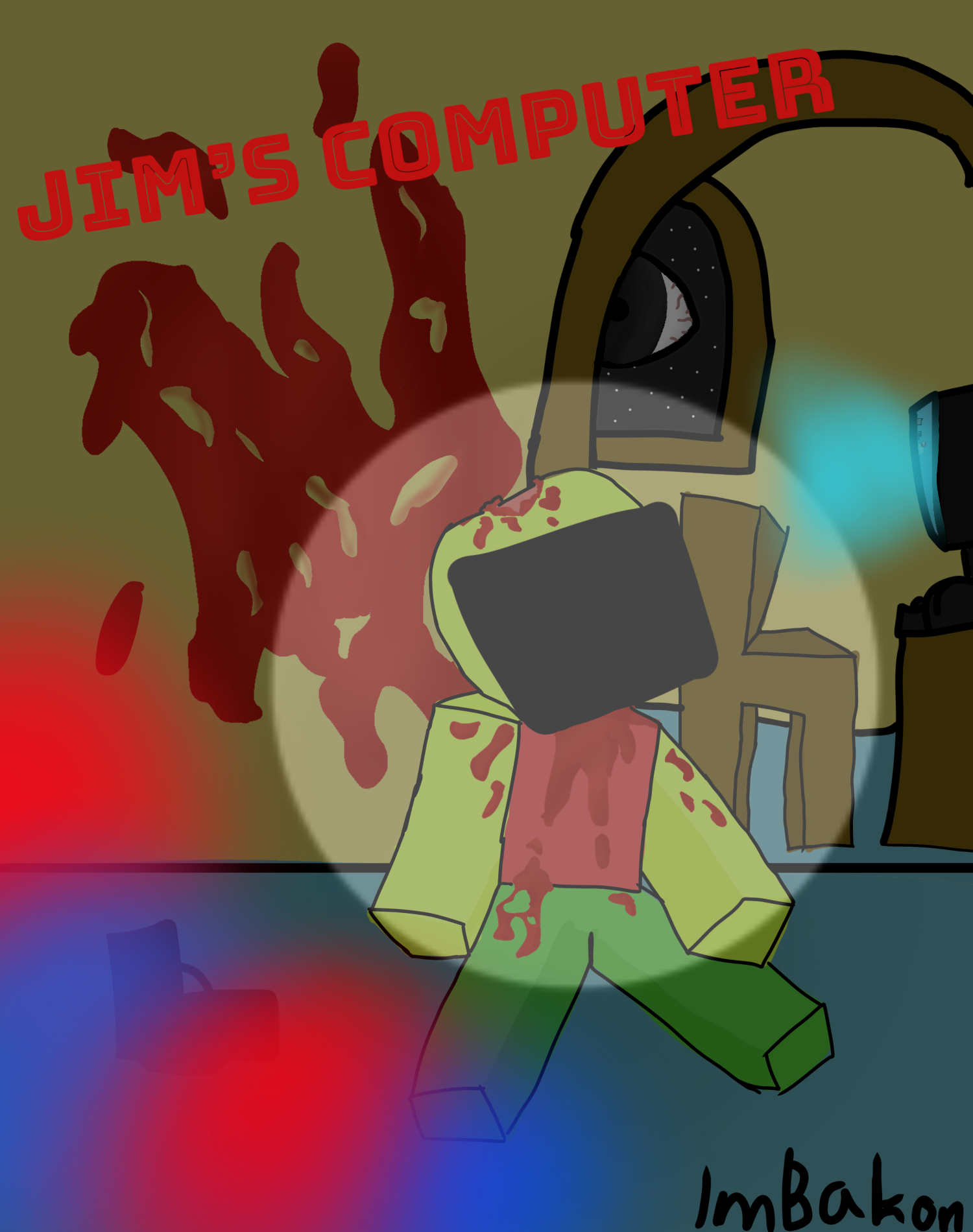Jim’s Computer fanart - ibisPaint