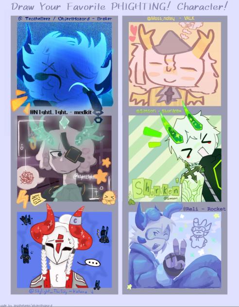 PHIGHTING! collab - ibisPaint