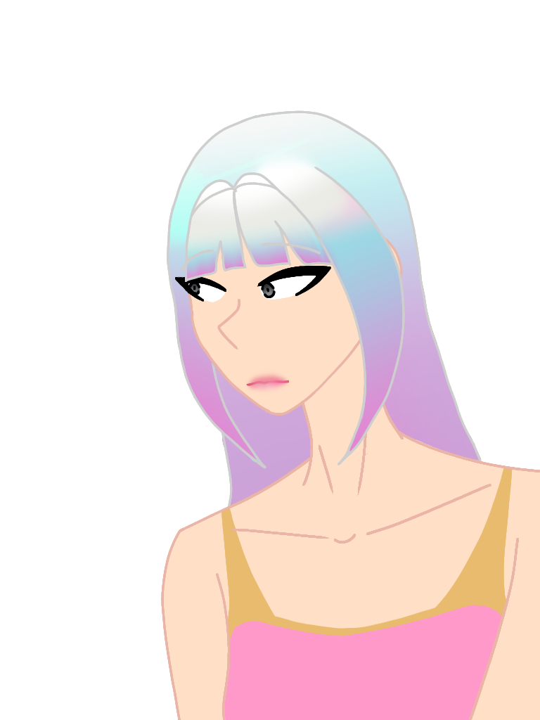 intento de dibujo aesthetic pasteloso - ibisPaint