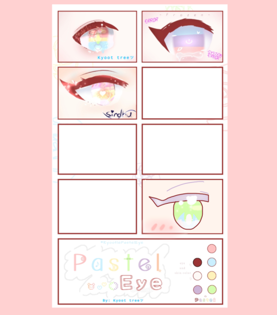 Eye collab(pastel) - ibisPaint