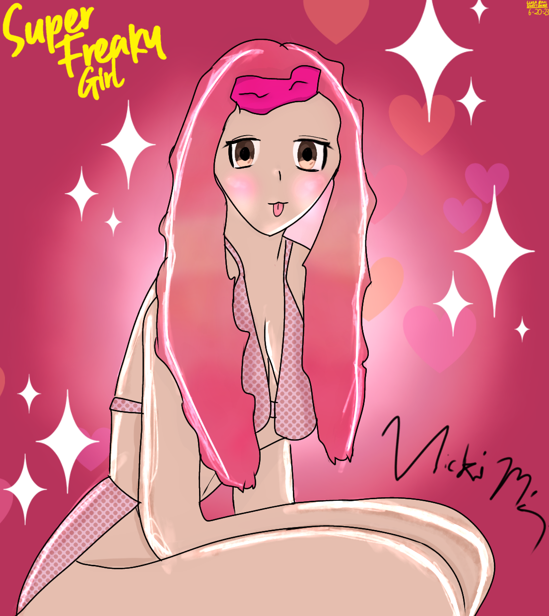Nicki Minaj Super Freaky Girl Fanart - ibisPaint