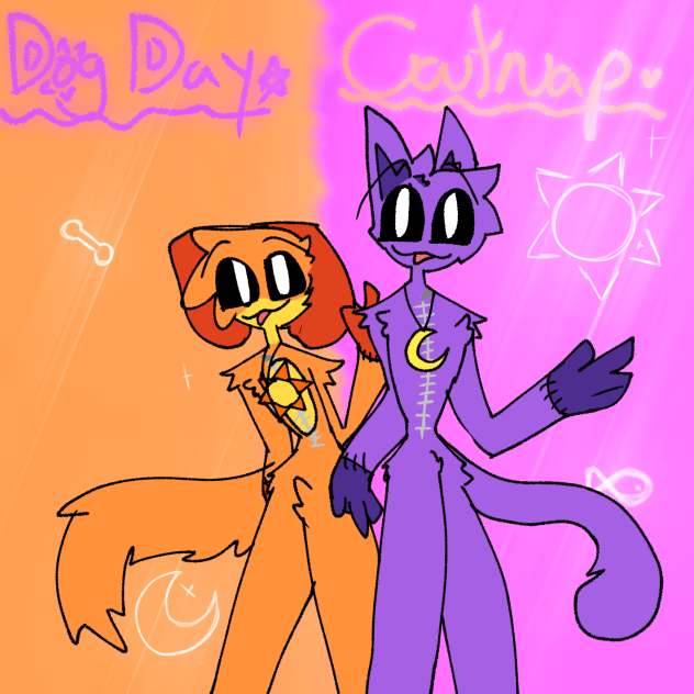 DogDay and CatNap - ibisPaint
