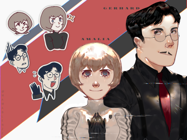 Amalia & Gerhard (Art Dump) - ibisPaint