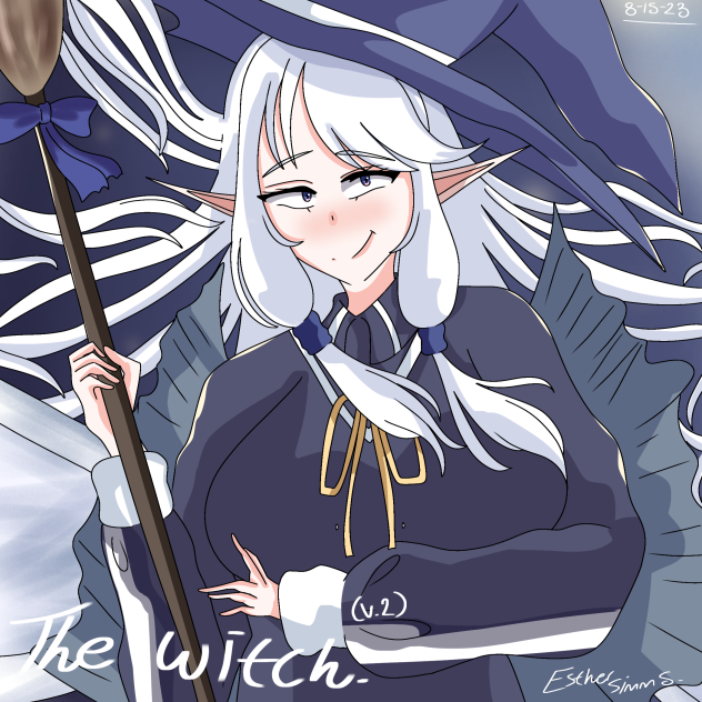 The Witch 🧙‍♀️ [REDRAW] - ibisPaint