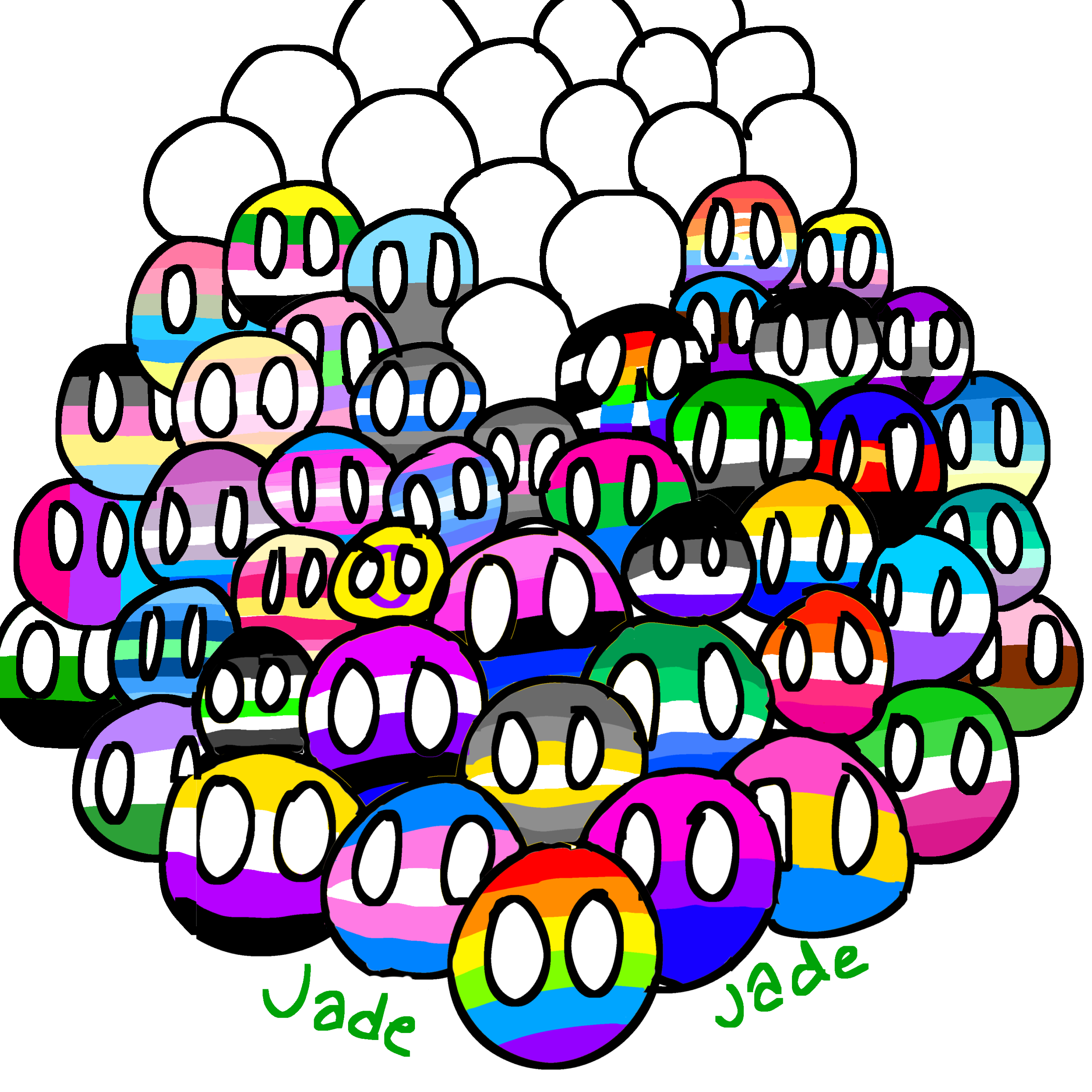 Pride balls (Updated) - ibisPaint
