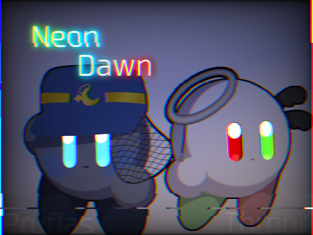 Neon dawn 表紙 - ibisPaint