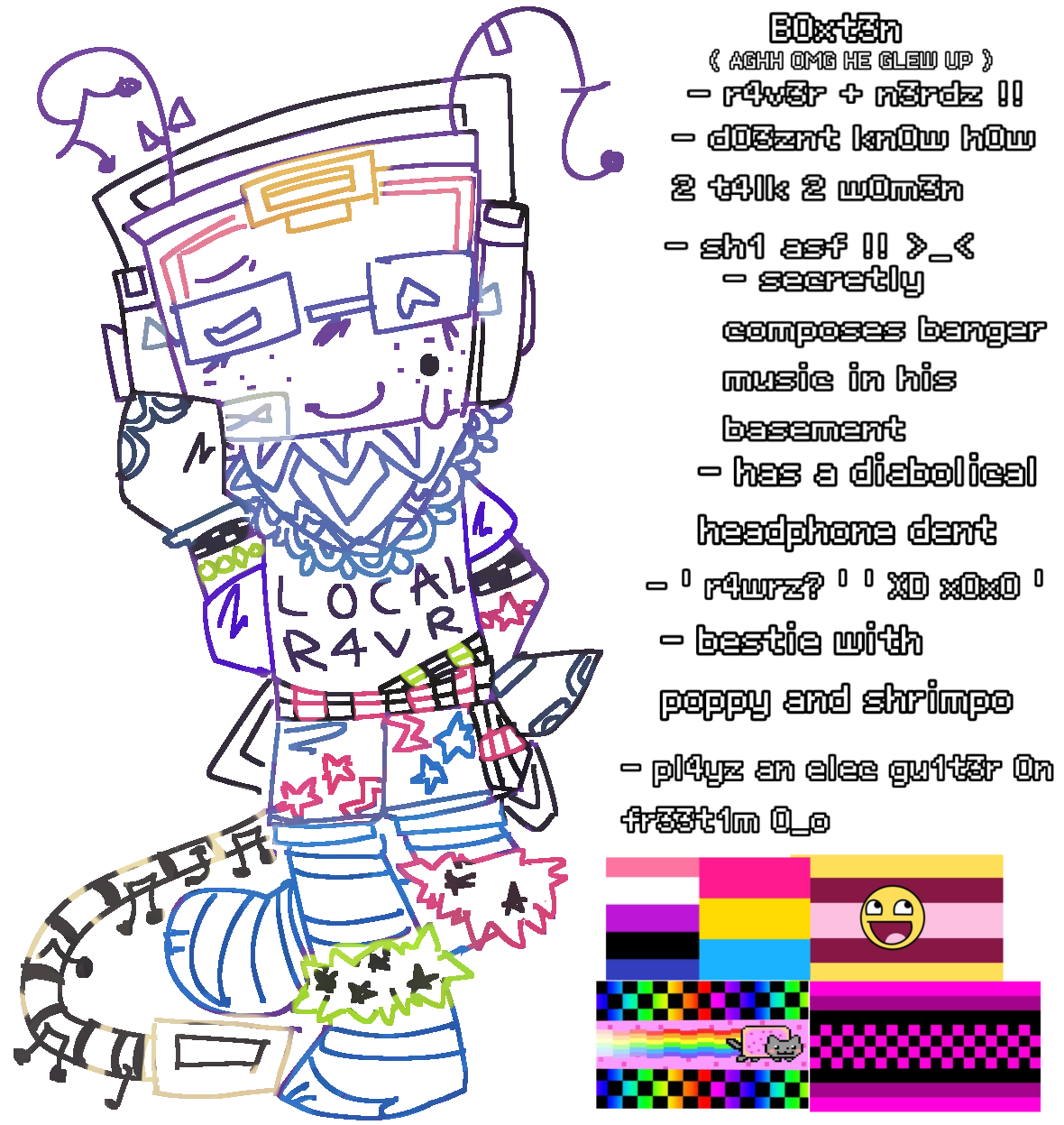 boxten redesign 🎶 - ibisPaint