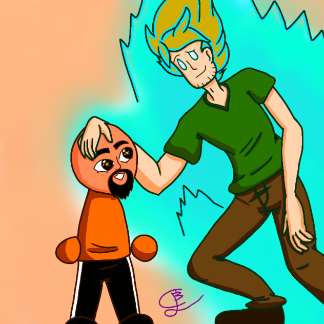 Matt x Shaggy I guess - ibisPaint