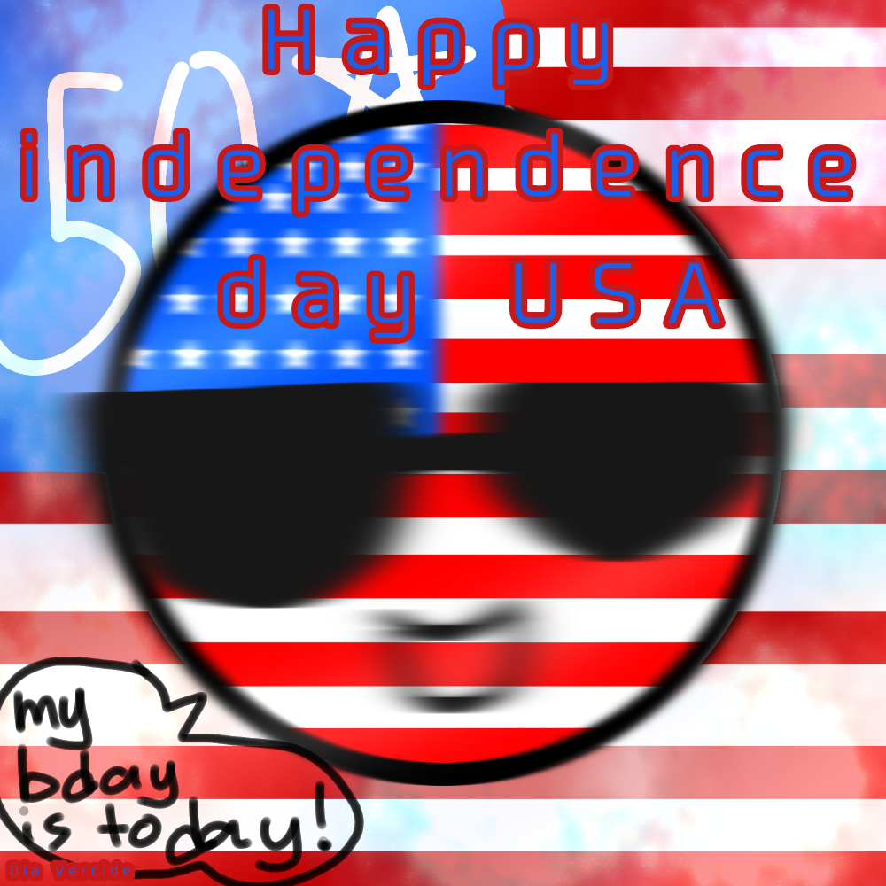 happy independence day USA - ibisPaint