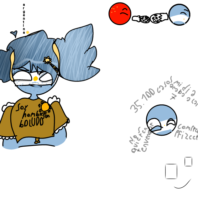 argentina-countryhumans - ibisPaint