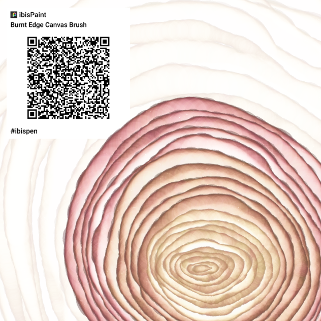 Burnt Edge Depth Canvas Brush (Screen) - ibisPaint