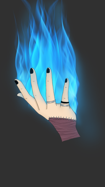 Dabi’s hand - ibisPaint