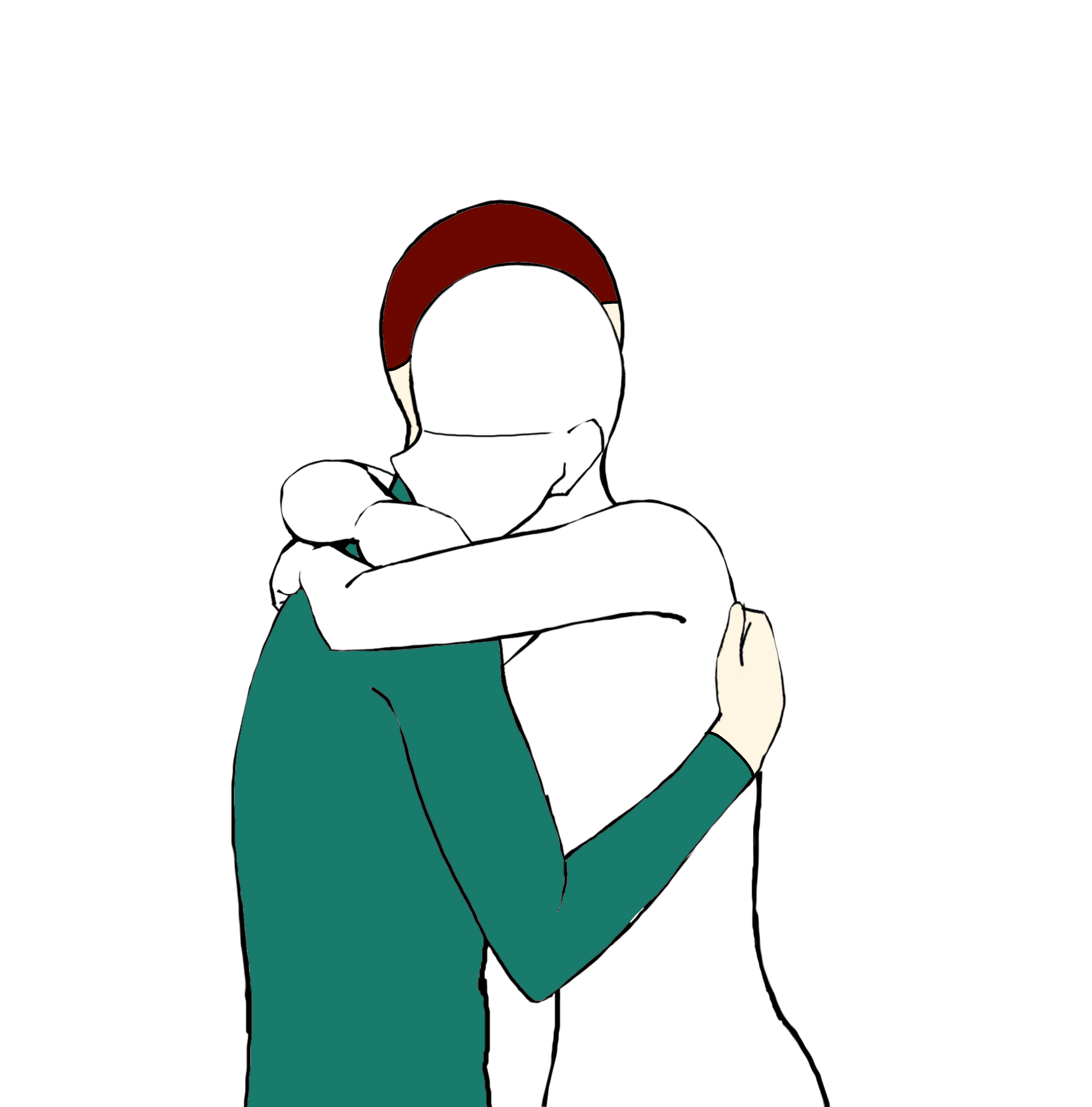 I need a hug - ibisPaint