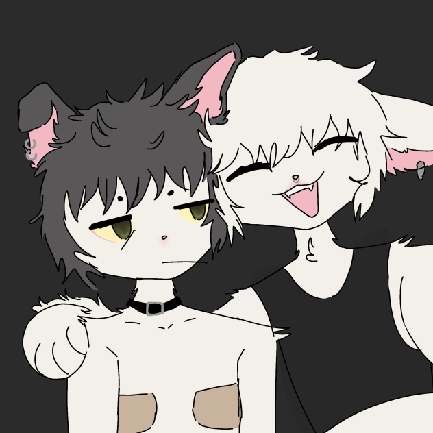 silly goofy doodle of my silly guys - ibisPaint