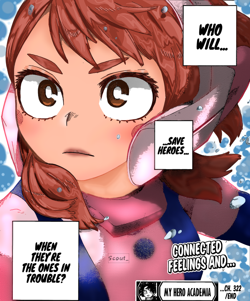 Uraraka colored panel - ibisPaint