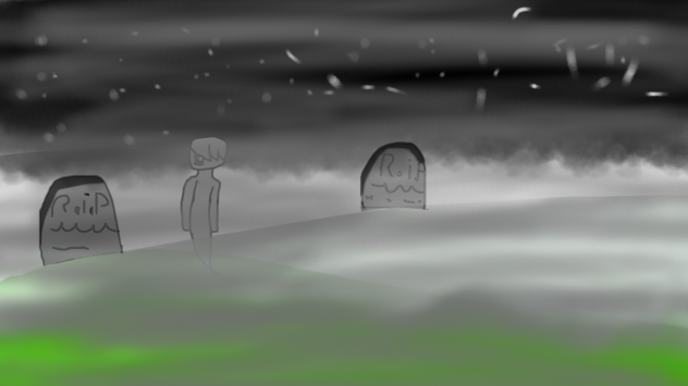 ghost boy speedpaint ( kinda old) - ibisPaint