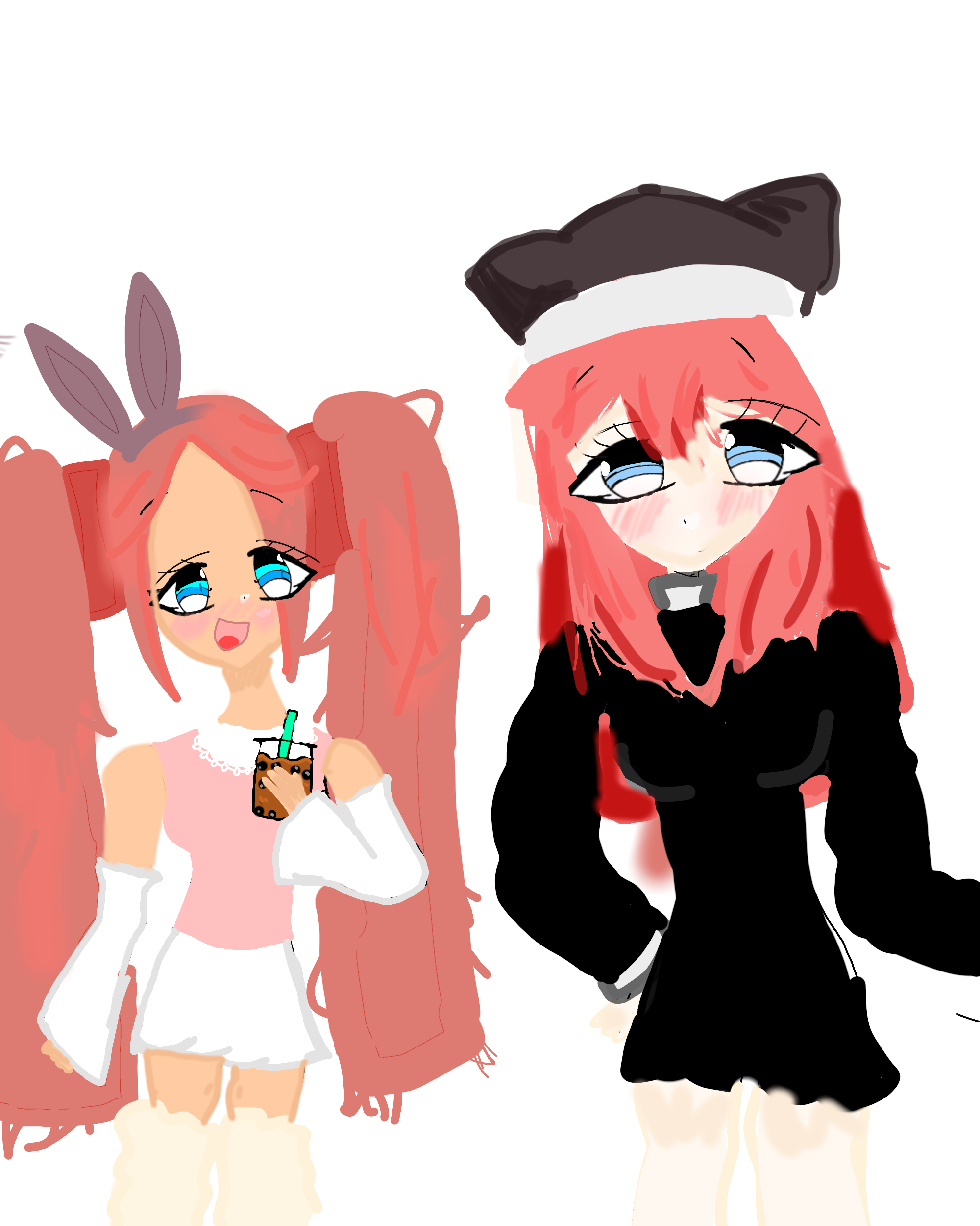 Besties ! #Aisha OC and my OC - ibisPaint