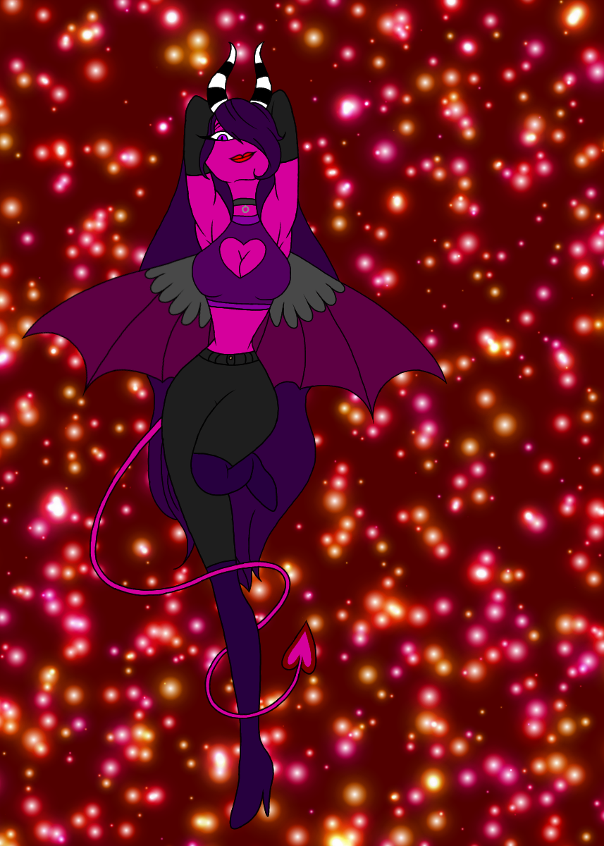 Persephone the fallen angel succubus - ibisPaint