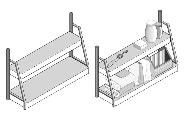 Shelf (isometric) - ibisPaint