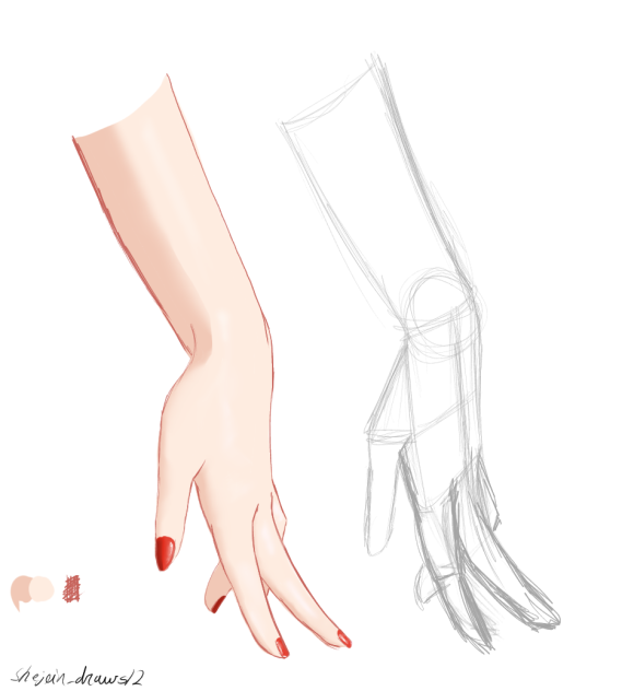 hand color practice - ibisPaint