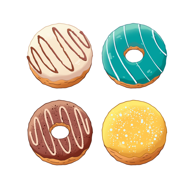 Donut Set 2 - ibisPaint