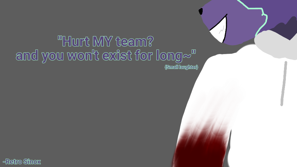 don't hurt my team 2 out of 2 - ibisPaint