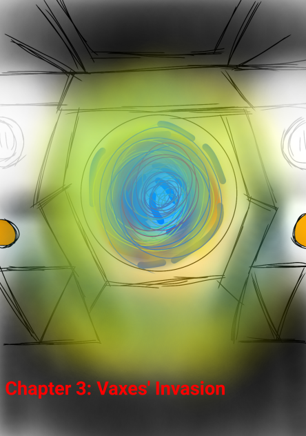 Firepower Raiders chapter 3 cover - ibisPaint