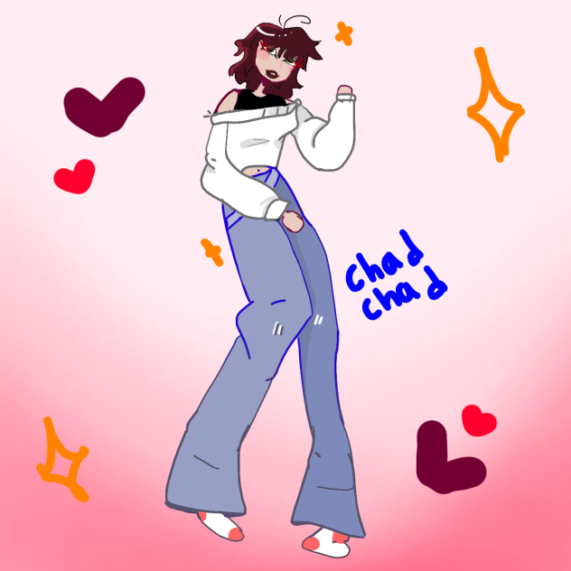 Chad Chad fanart!!!!! - ibisPaint