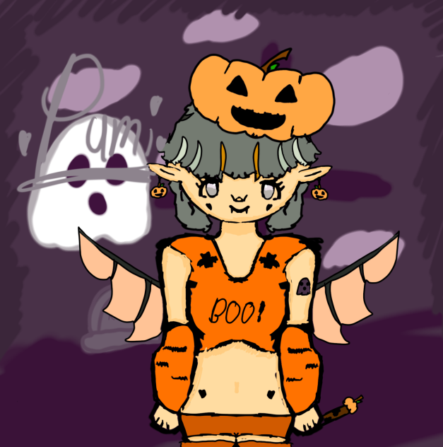 Pumi the pumpkin 🎃 - ibisPaint
