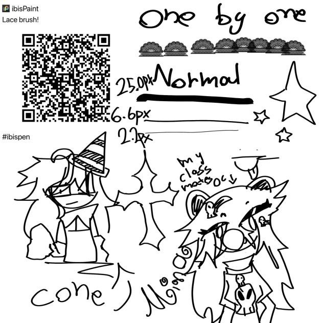 Lace brush! - ibisPaint