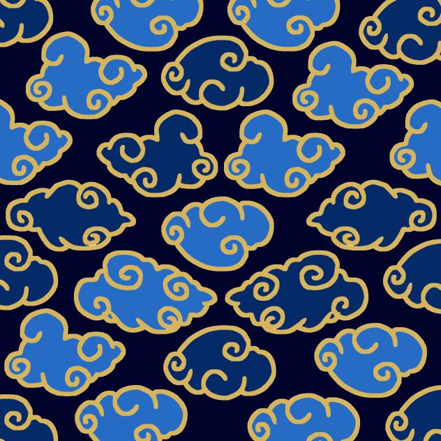 chinese cloud pattern - ibisPaint