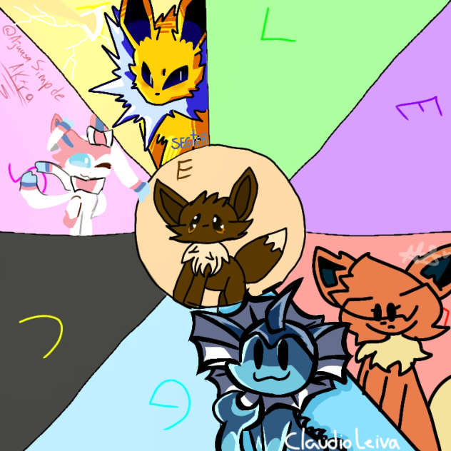 Pokemon collab - ibisPaint
