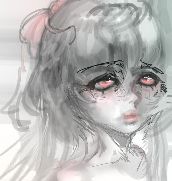 Ghostly beauty - ibisPaint