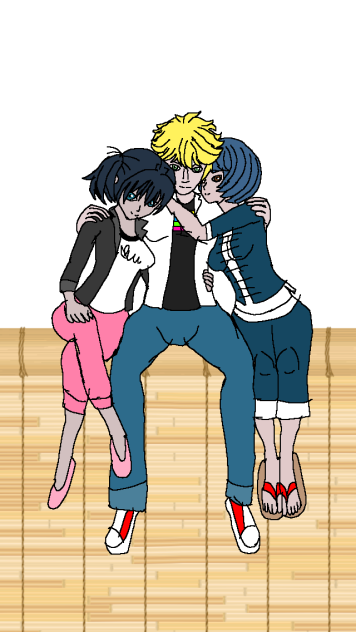 Marinette and Kagami fight for Love - ibisPaint