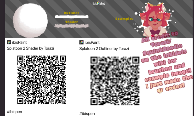 Splatoon 3 brushes - ibisPaint