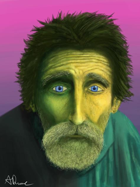 Human Mr. Grinch - ibisPaint