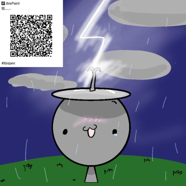 為什麼Cluckr下雨天不能出門 - ibisPaint