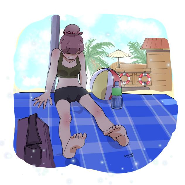 Beach Bums(April Day 3) - ibisPaint