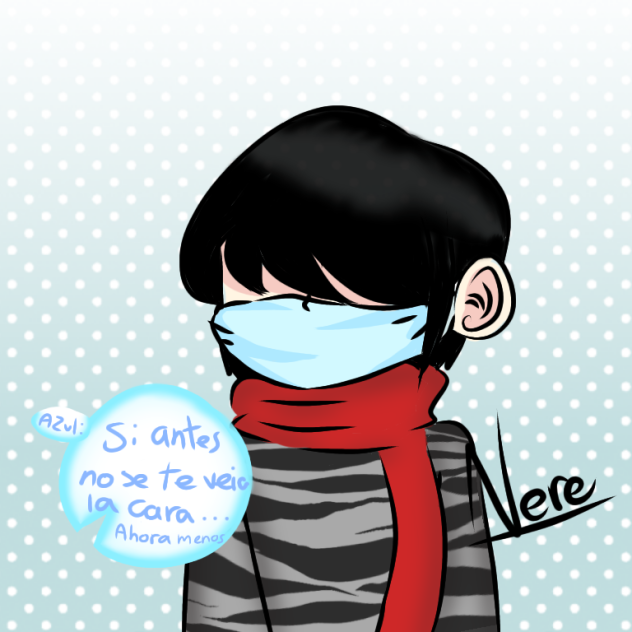 Niko con mascarilla XD - ibisPaint