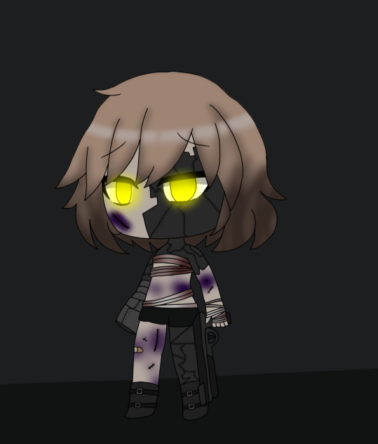 The Cyborg girl -Gacha Edit- Sandra - ibisPaint