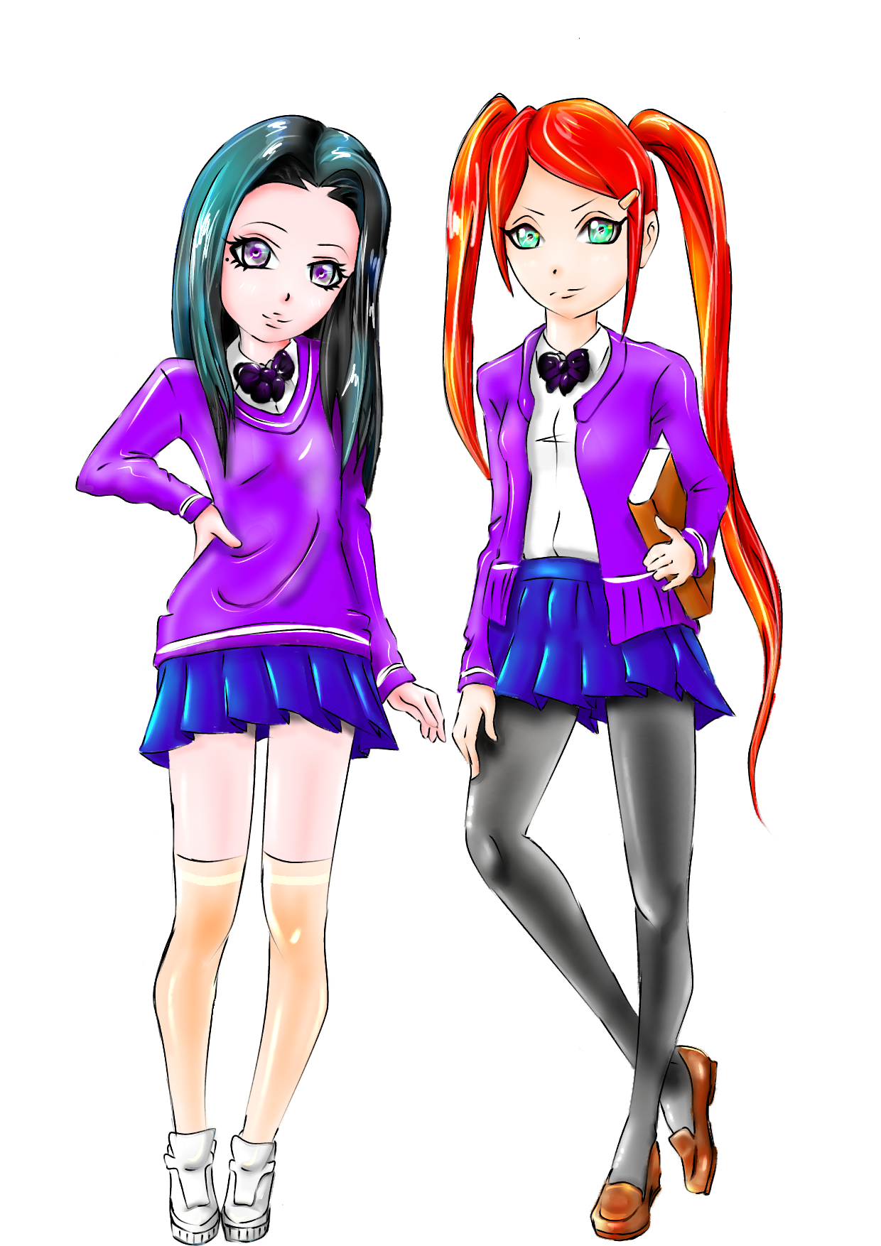 Mito Uzumaki and Hanare - ibisPaint