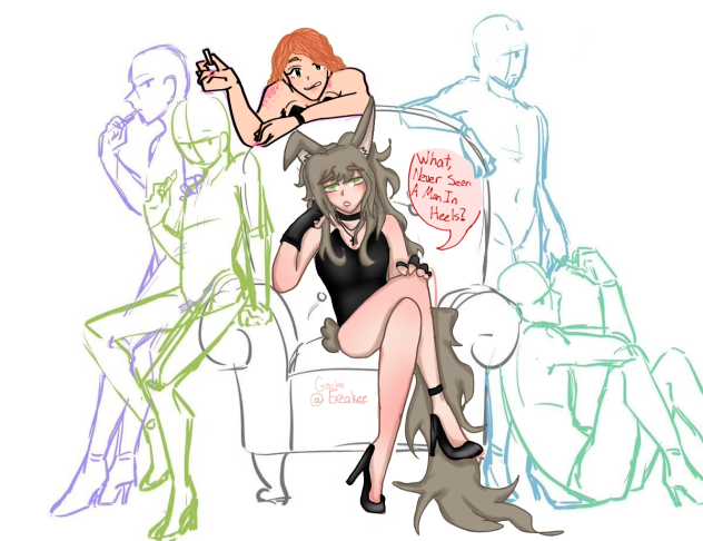 Bunny suit collab - ibisPaint