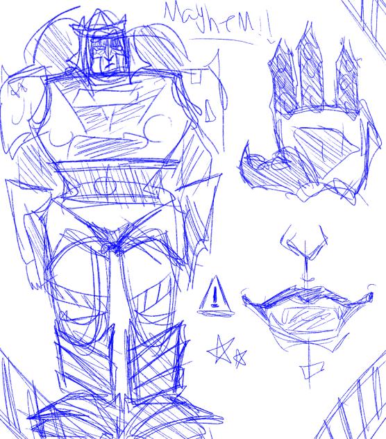 more mayhem sketches - ibisPaint