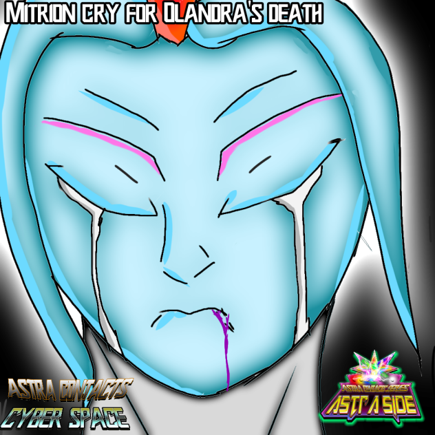 Mitrion Cry for Olandra's death. - ibisPaint