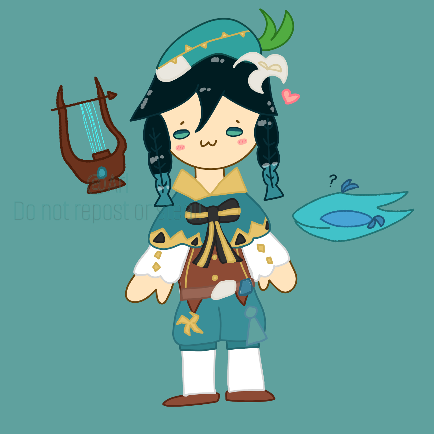 The Anemo Archon - ibisPaint