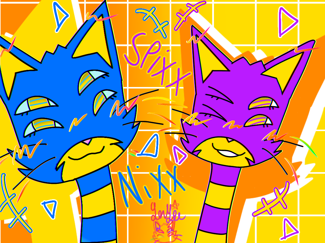 Nixx and Spixx - ibisPaint