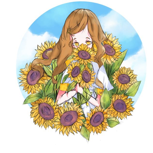 sunflower🌻🌻 - ibisPaint