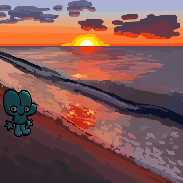 Sunset 300 (also four) - ibisPaint