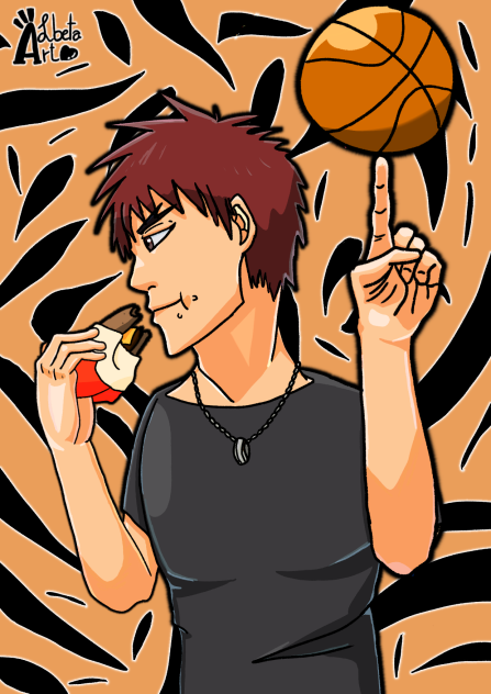 Kagami Taiga of Kuroko No Basket - ibisPaint